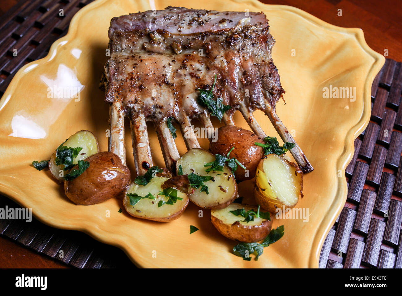Australian rack of lamb hi-res stock photography and images - Alamy