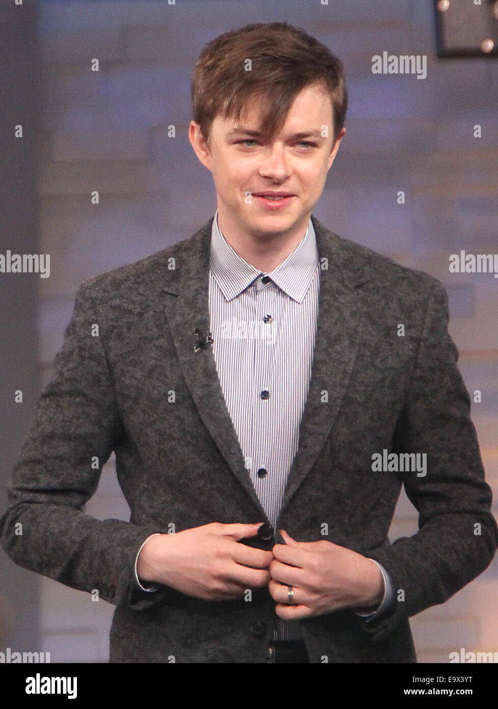 Dane DeHaan on Good Morning America Featuring: Dean Dehaan Where: New ...