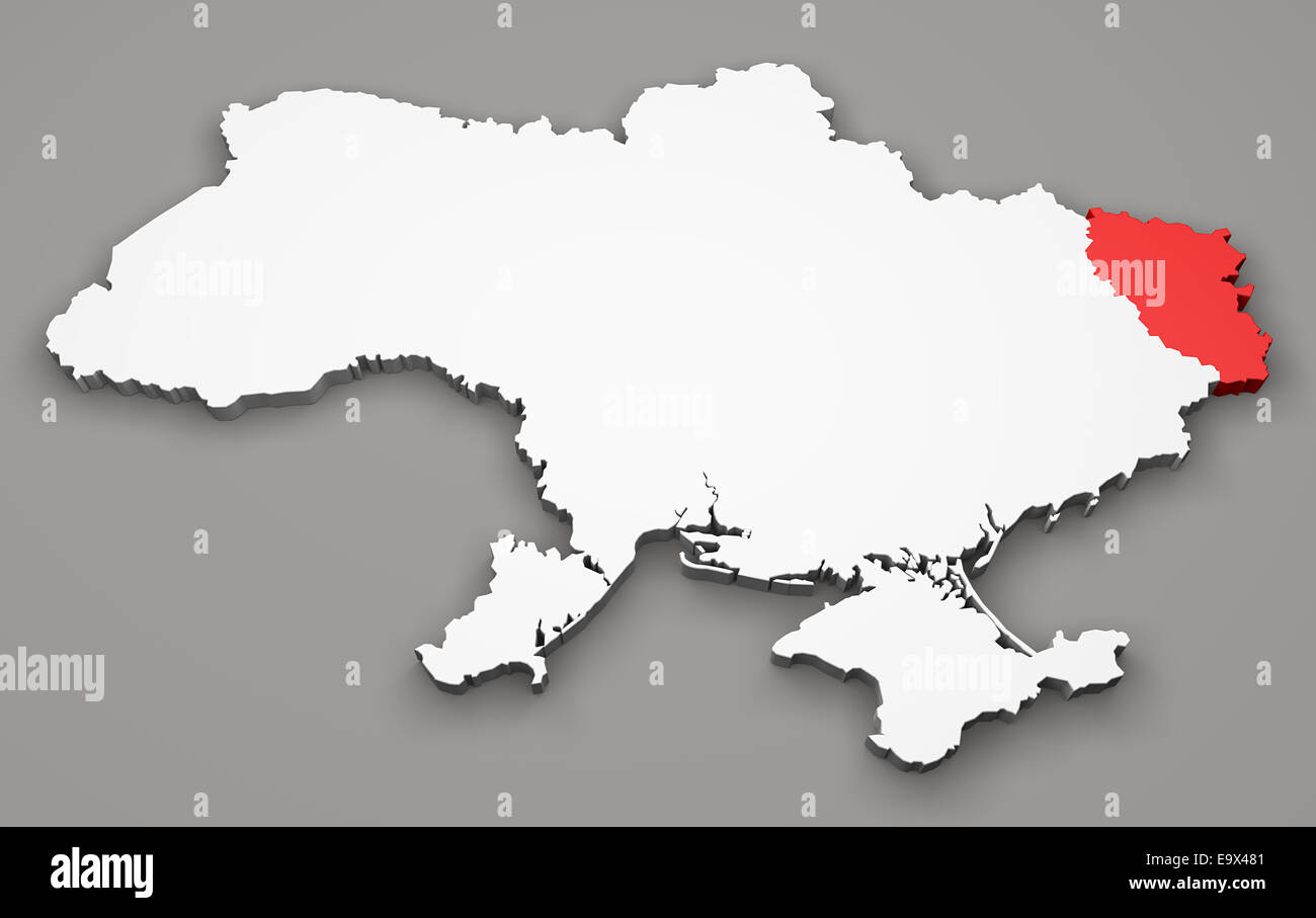 Luhansk Map High Resolution Stock Photography and Images - Alamy