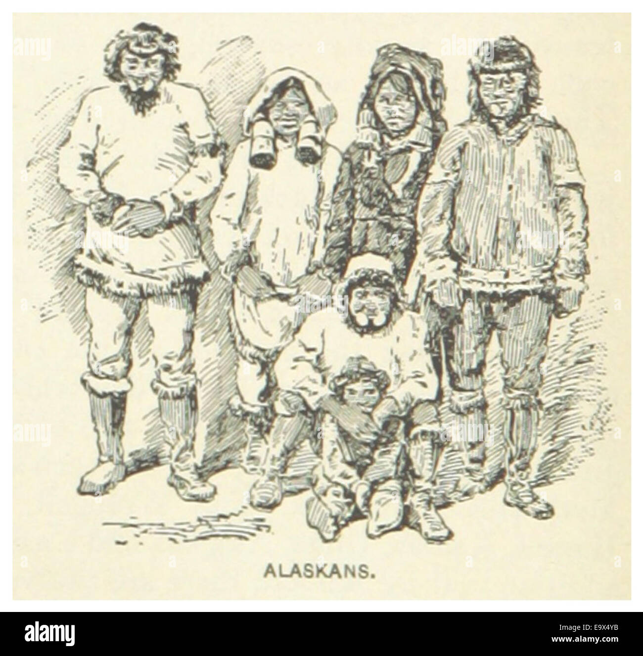 This reference from a 1891 publication showcases Alaska’s native ...