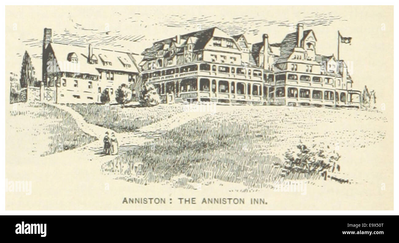 Map of anniston hi-res stock photography and images - Alamy