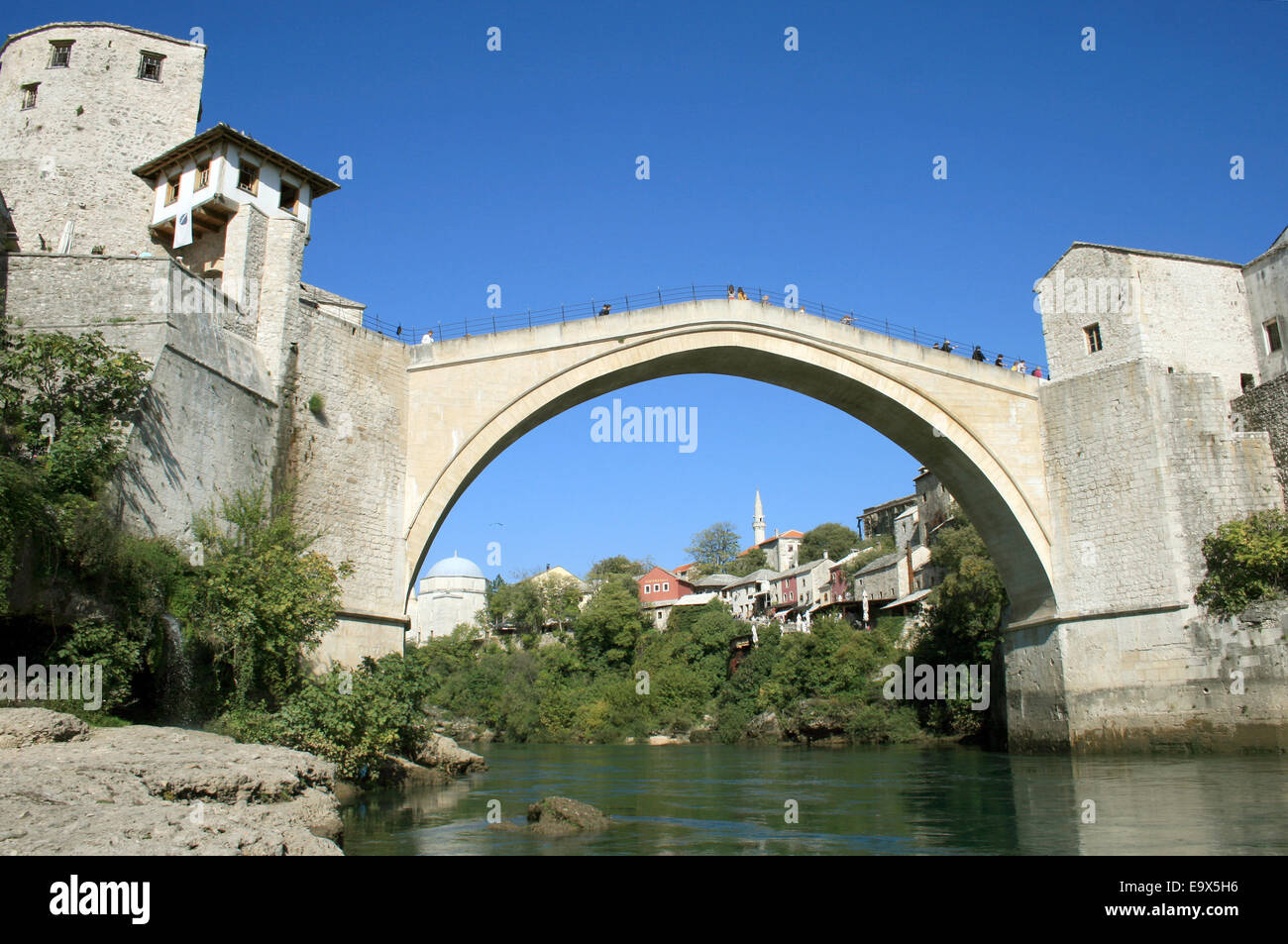 Destroyed stari most bridge hi-res stock photography and images - Alamy