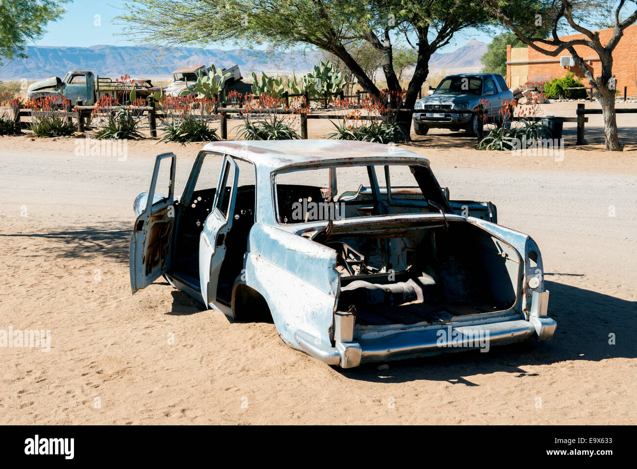 Wreck of car Stock Photo - Alamy