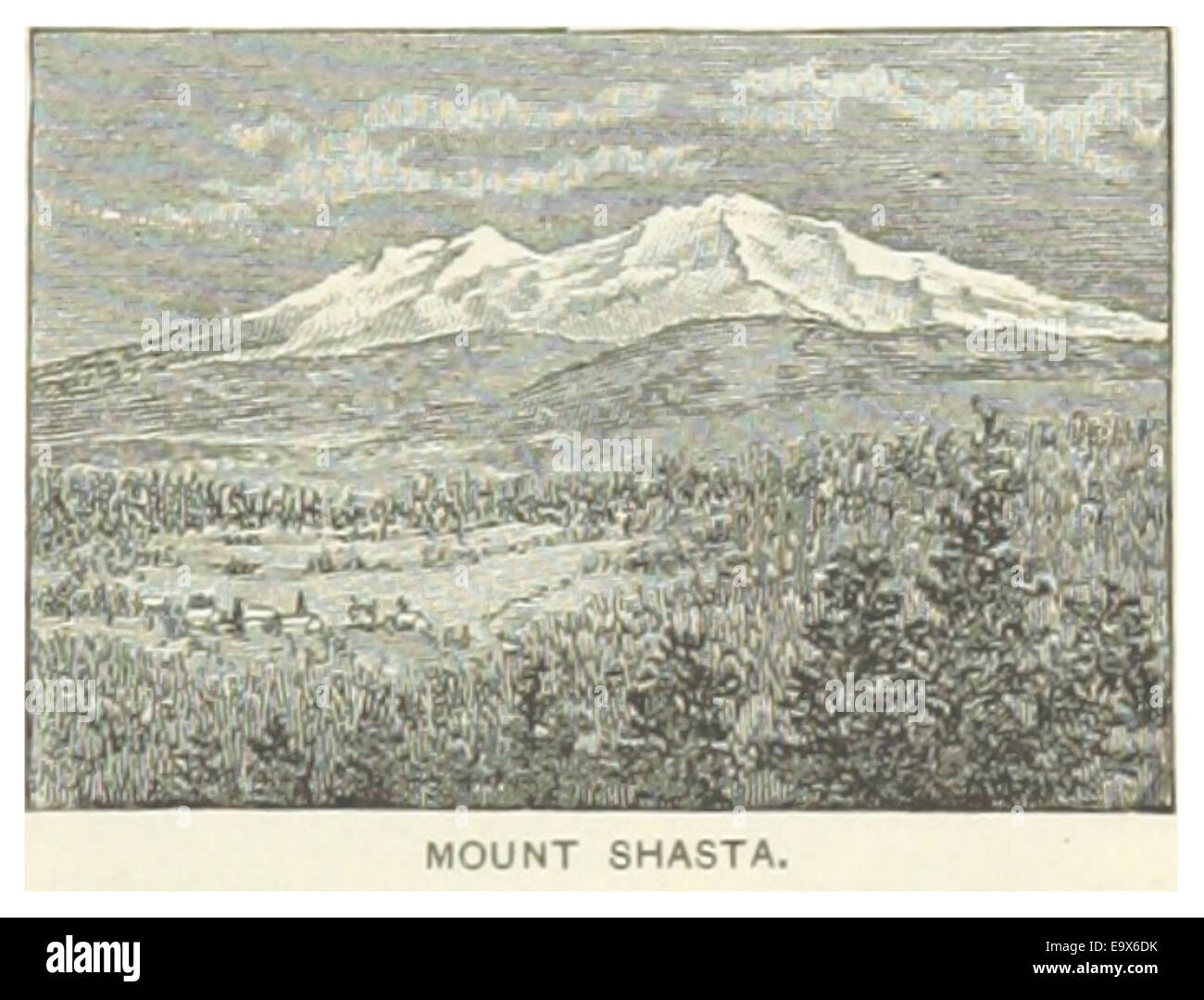 Shasta map hi-res stock photography and images - Alamy
