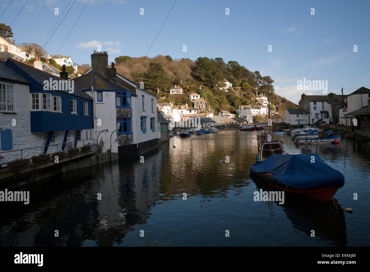 Polperro, cornwall winter hi-res stock photography and images - Alamy