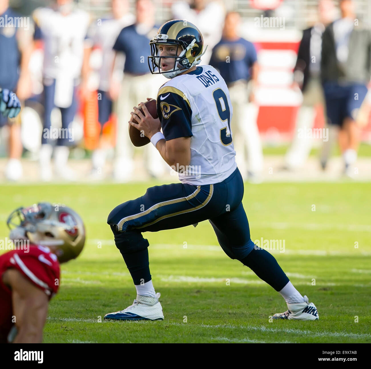 San Francisco, California, USA. 2nd Nov, 2014. St. Louis Rams ...