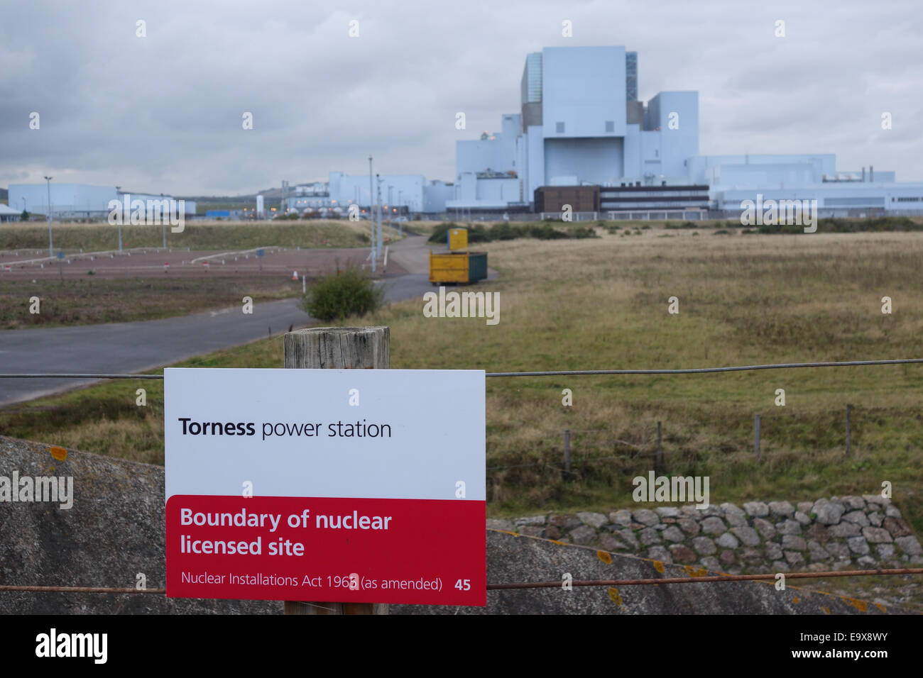 Torness Nuclear Power Station, nr Dunbar, East Lothian Stock Photo - Alamy