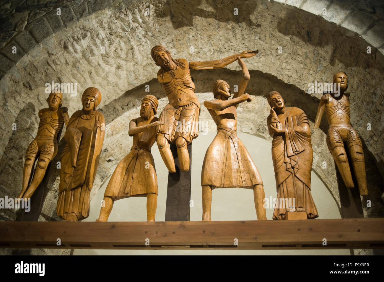 Catalan romanesque sculpture hi-res stock photography and images - Alamy