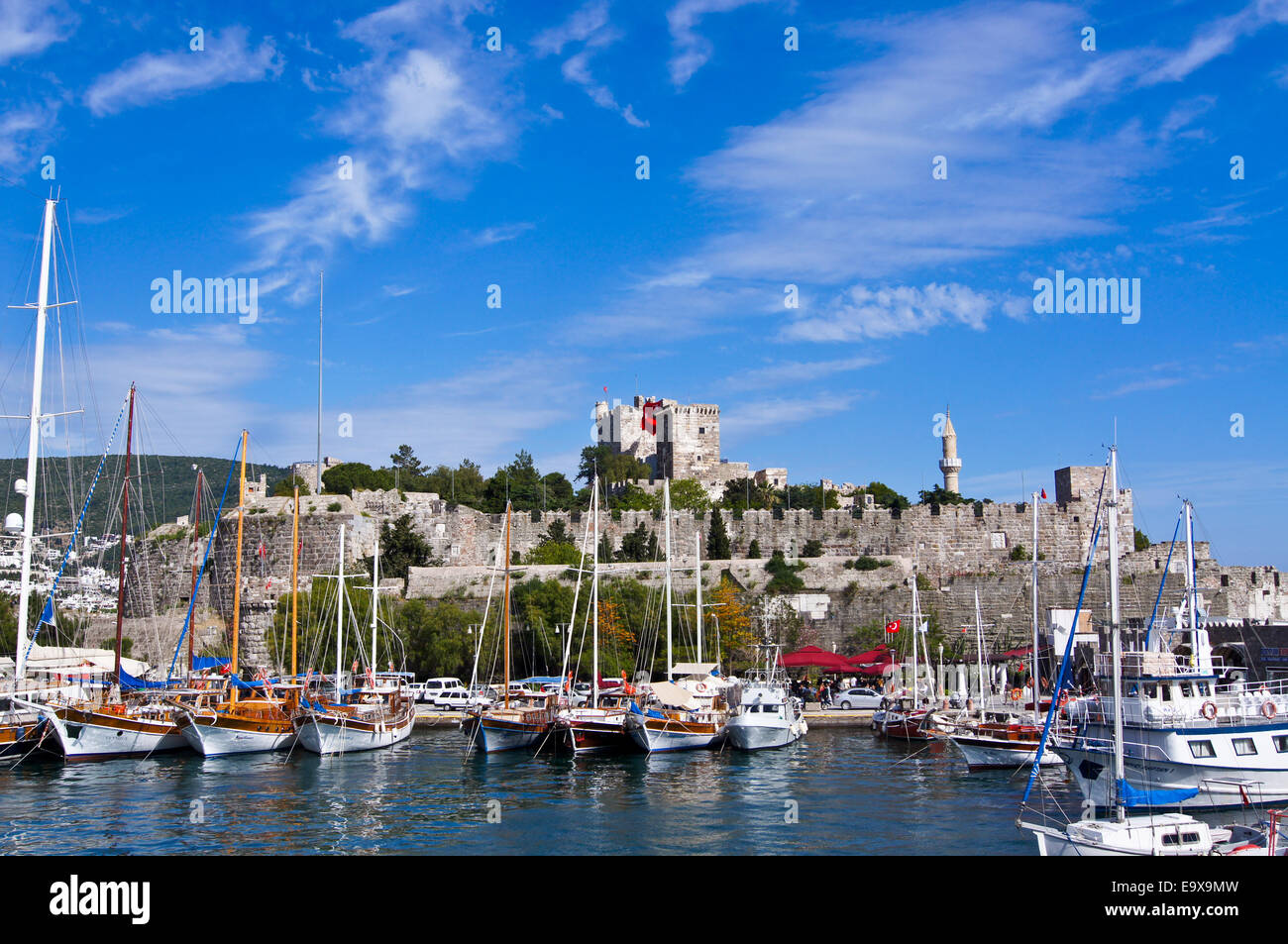 Castle of St. Peter built by the Knights of St. John, 1404-1437 ...