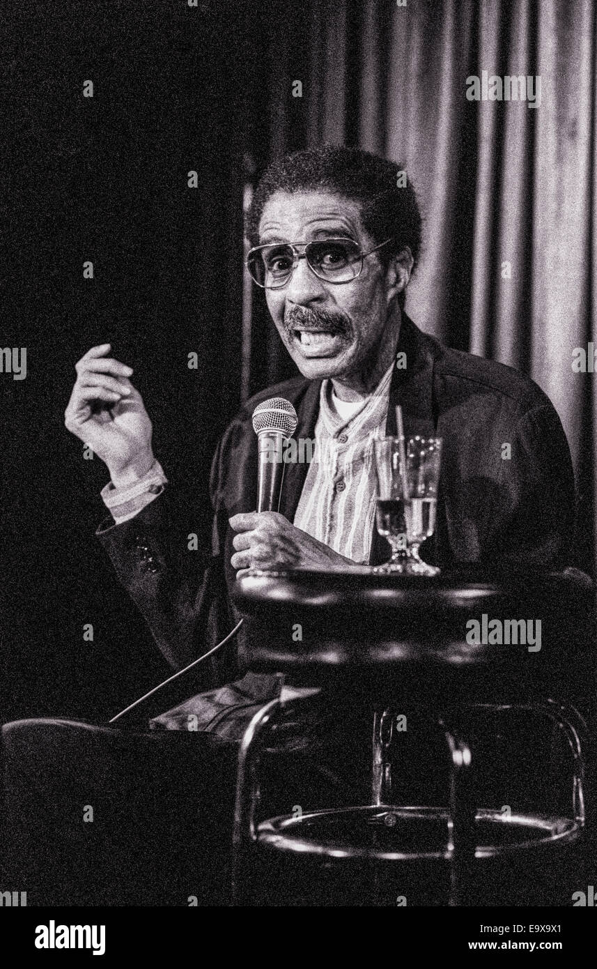 LOS ANGELES, CA – AUGUST 1: Comedian Richard Pryor at The Comedy Store ...