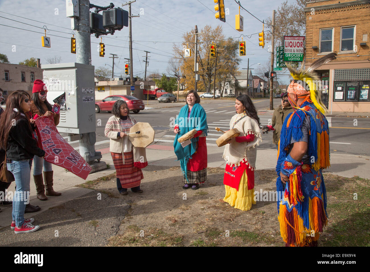 Detroit, Michigan - Residents of Detroit's Mexican-American community ...