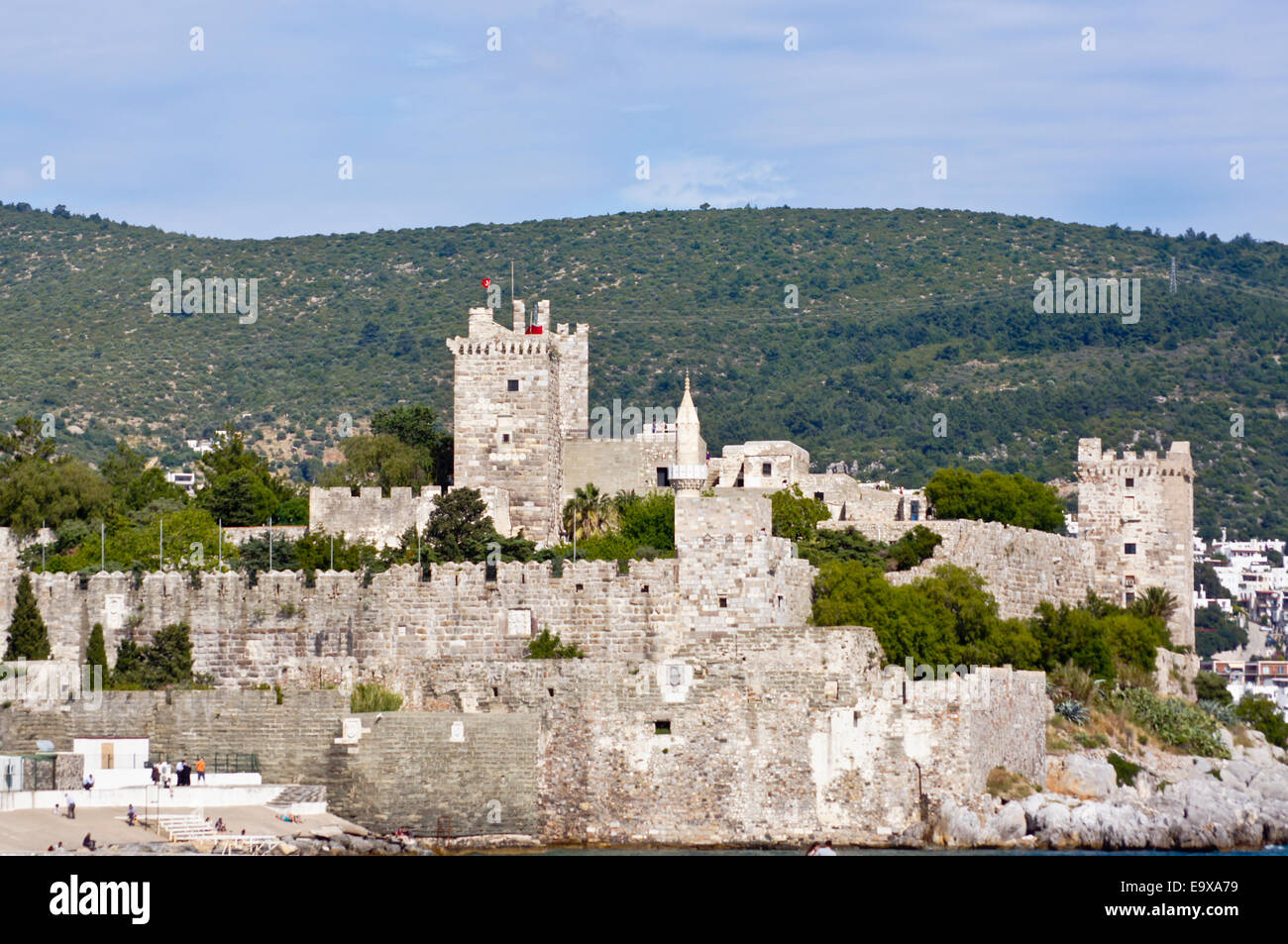 Castle of St. Peter built by the Knights of St. John, 1404-1437 ...