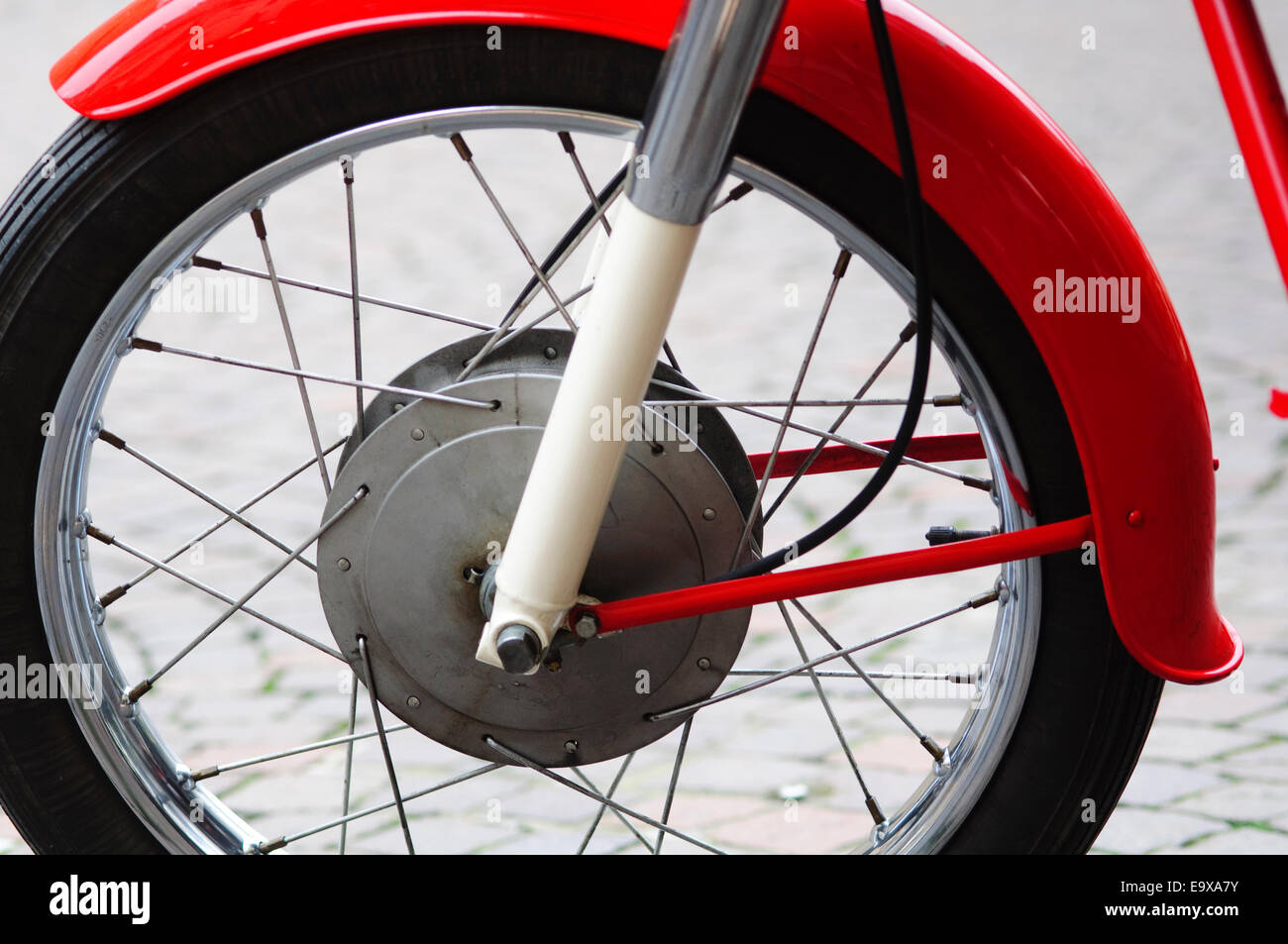 Vintage spoked wheel hi-res stock photography and images - Alamy
