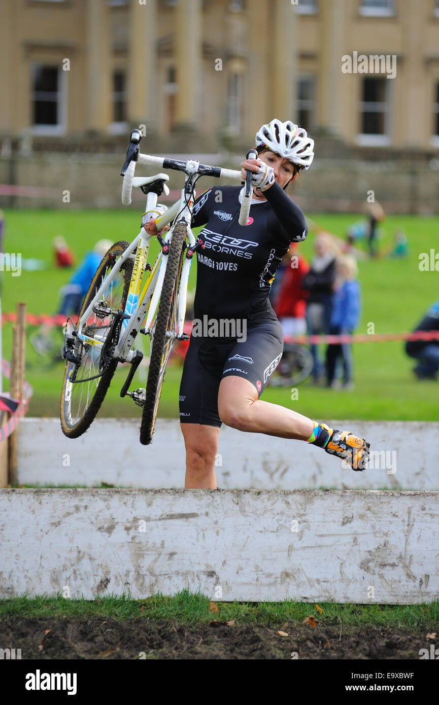 Lady cyclist hi-res stock photography and images - Alamy