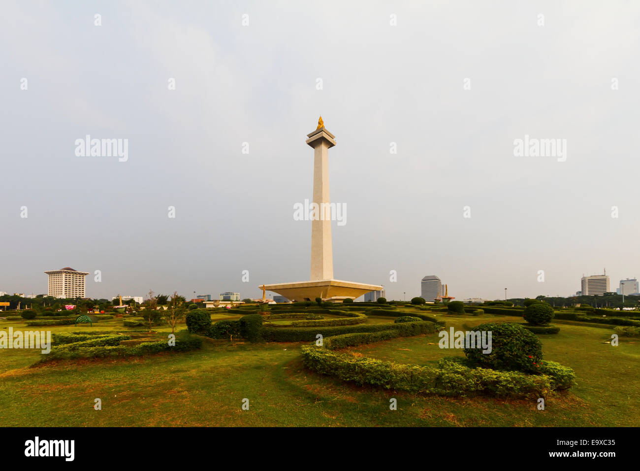 Monas National Monument, Jakarta, Java Island, Indonesia Stock Photo ...