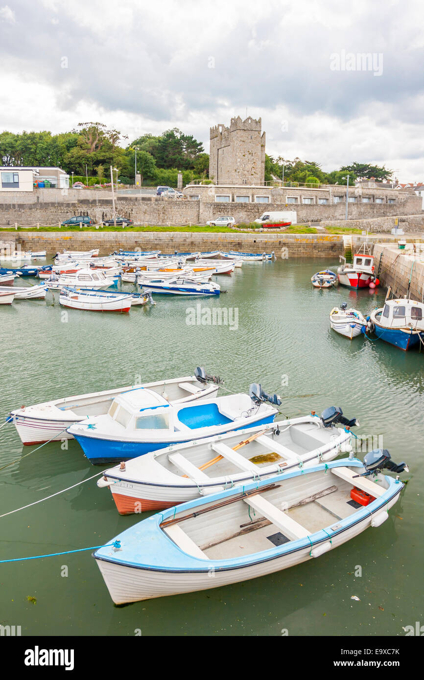 View of a harbour on the fishing port Stock Photo - Alamy