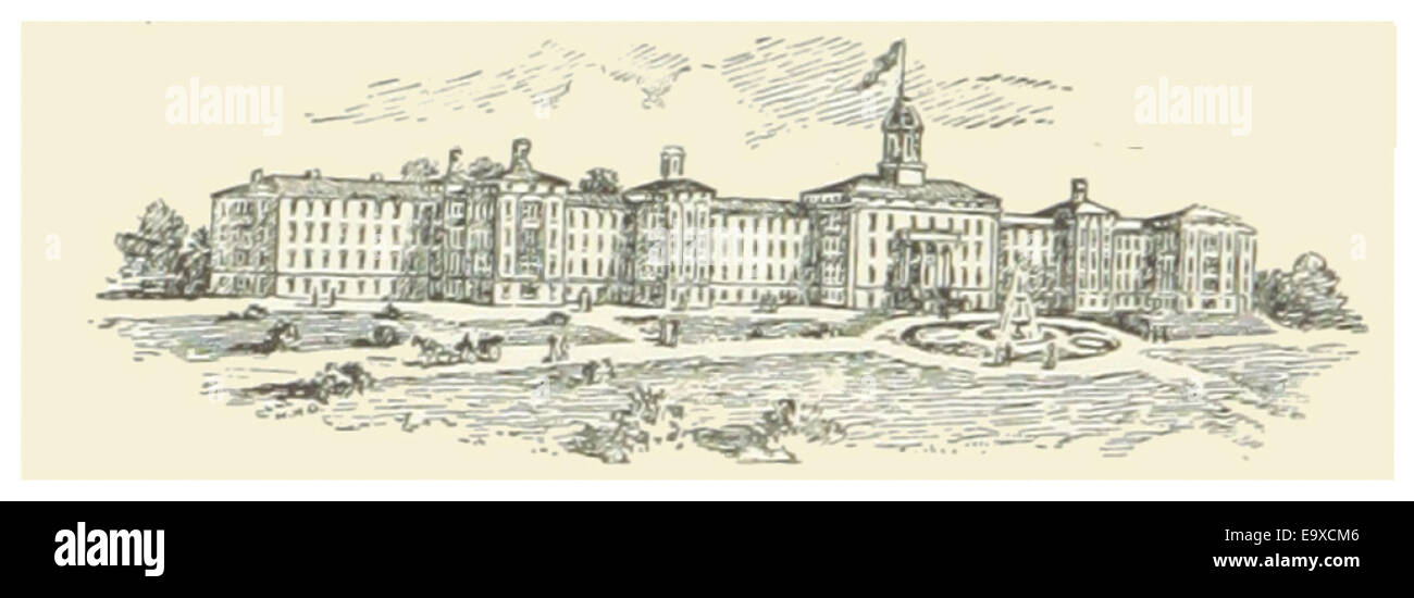 This 1891 publication provides a detailed account of the Hospital for ...
