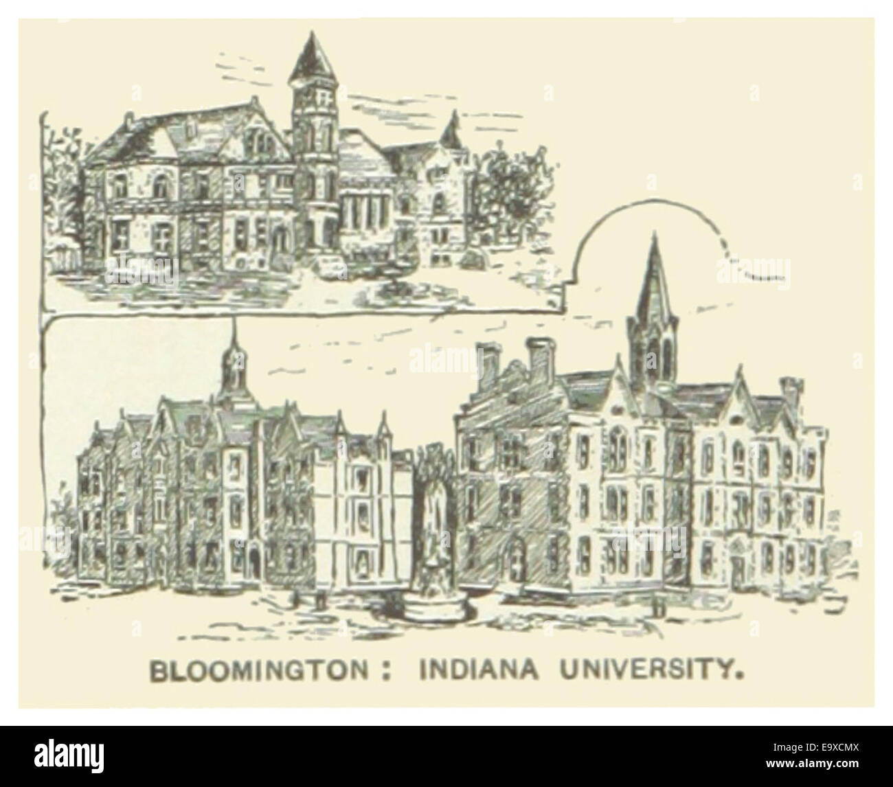 Indiana educational history Cut Out Stock Images & Pictures - Alamy