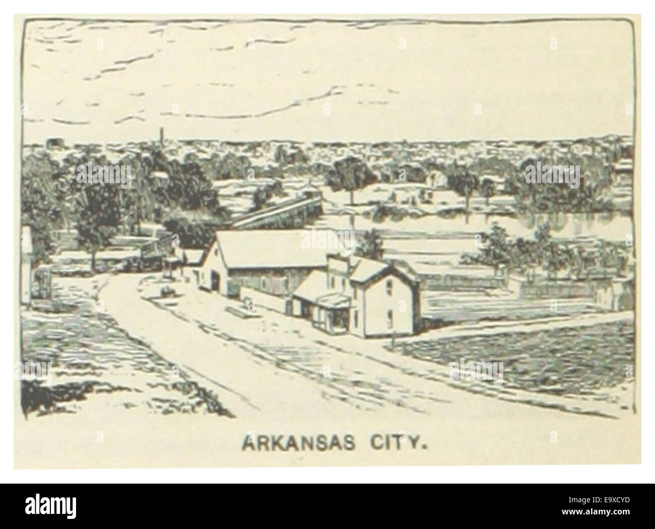 Old map of arkansas Cut Out Stock Images & Pictures - Alamy