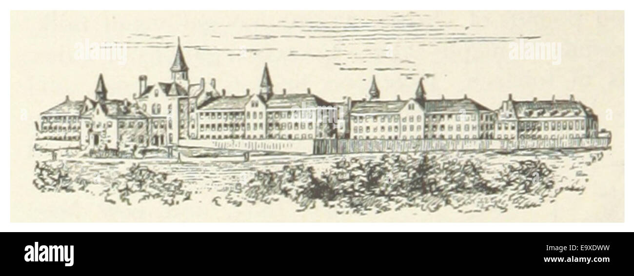 An 1891 illustration depicting the Sherborn Reformatory Prison for ...
