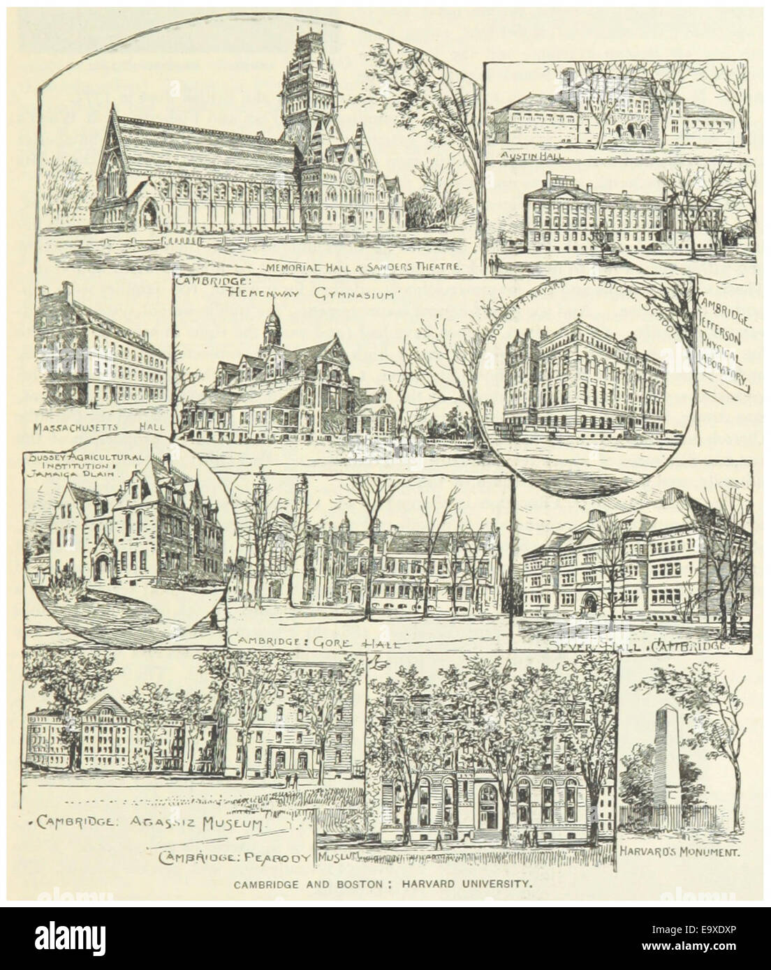 Cambridge massachusetts map hi-res stock photography and images - Alamy