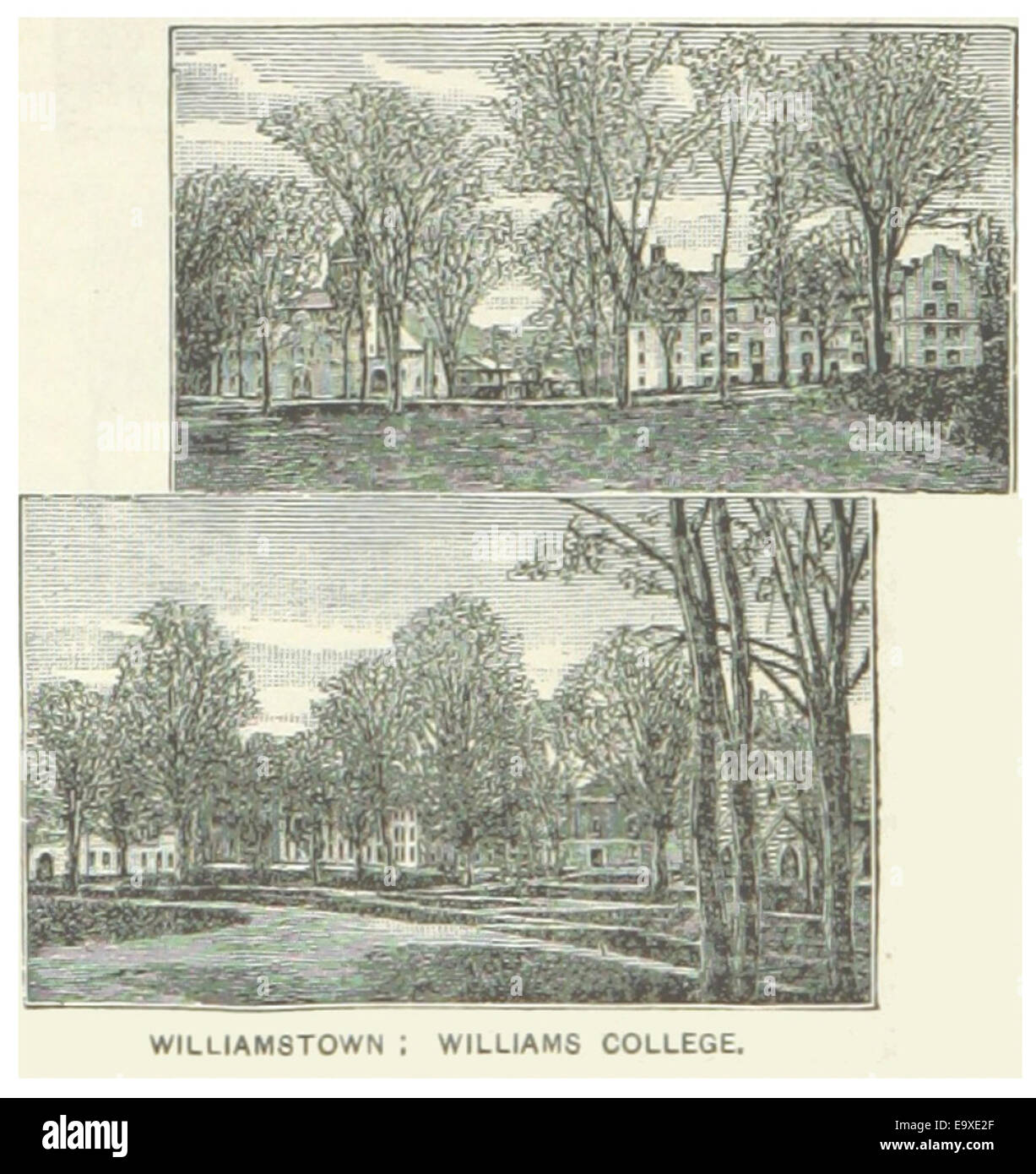 Map of williamstown hi-res stock photography and images - Alamy