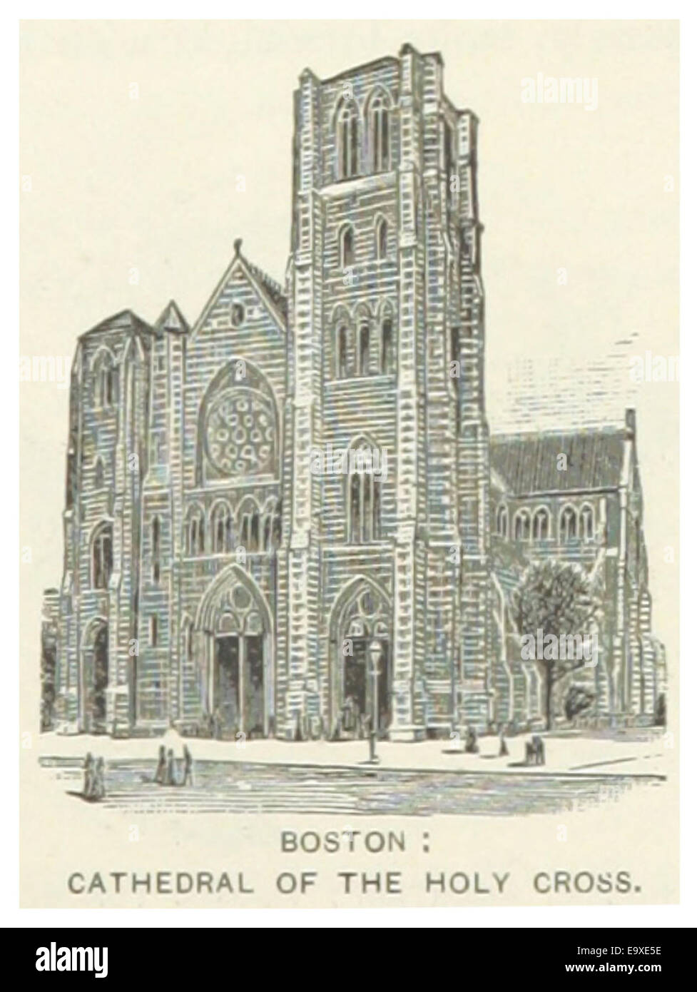 Holy cross cathedral boston hi-res stock photography and images - Alamy