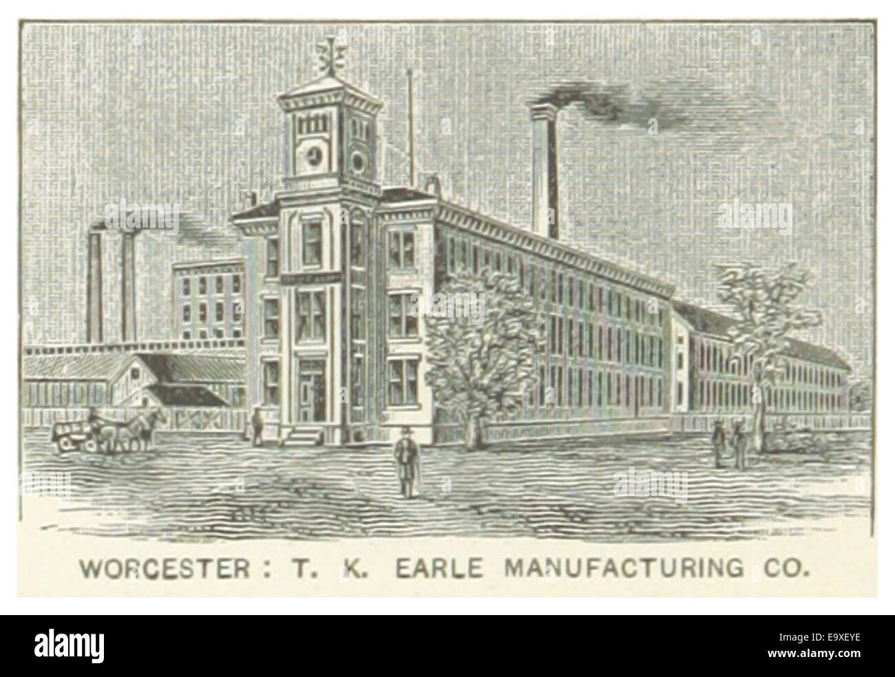 US-MA(1891) p390 WORCESTER, T.K. EARLE MANUFACTURING COMPANY Stock ...