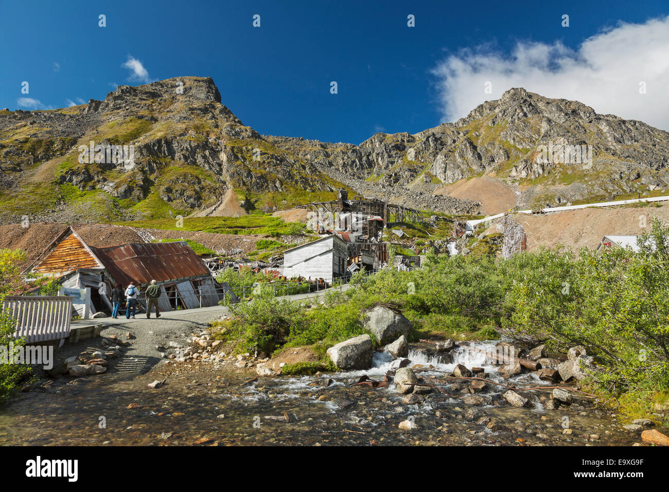 Alaska,Independence Mine,talkeetna mountain Stock Photo - Alamy