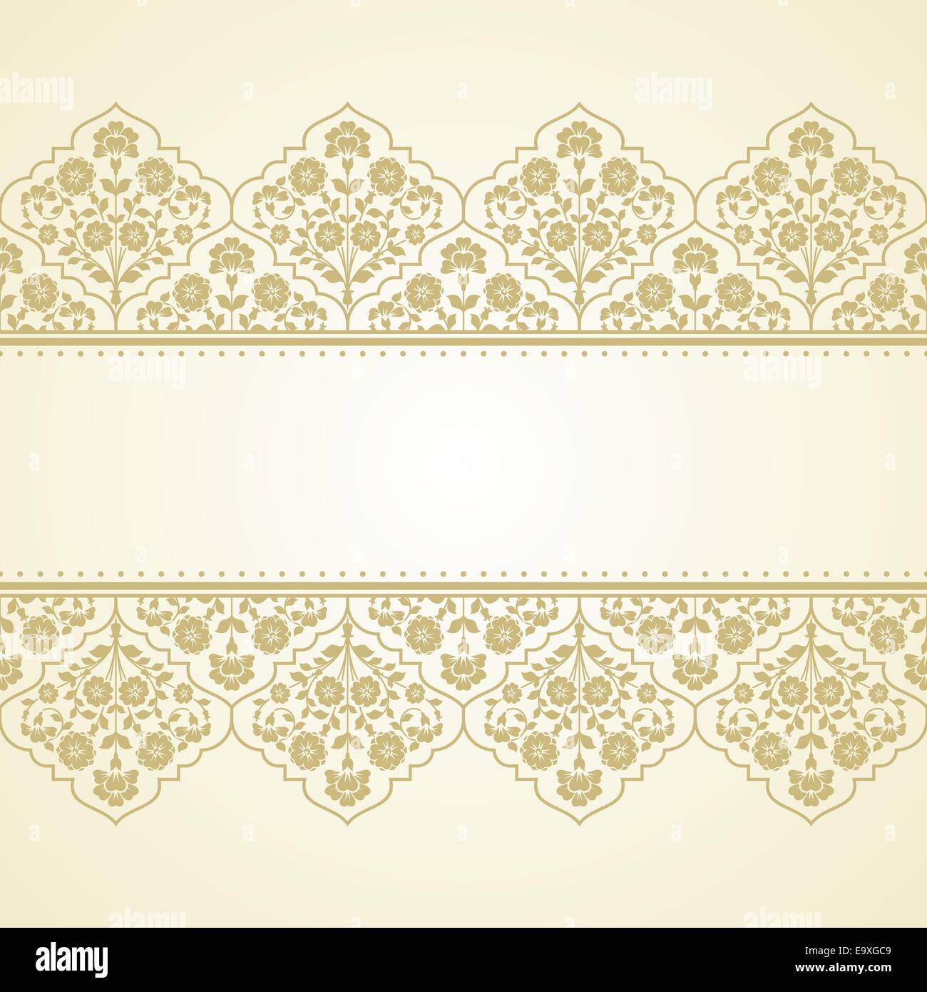 Floral pattern for invitation card Stock Photo - Alamy