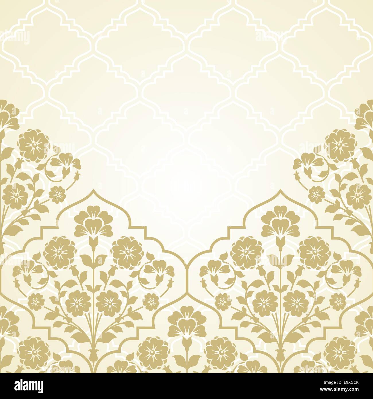 Floral pattern for invitation сard Stock Photo - Alamy