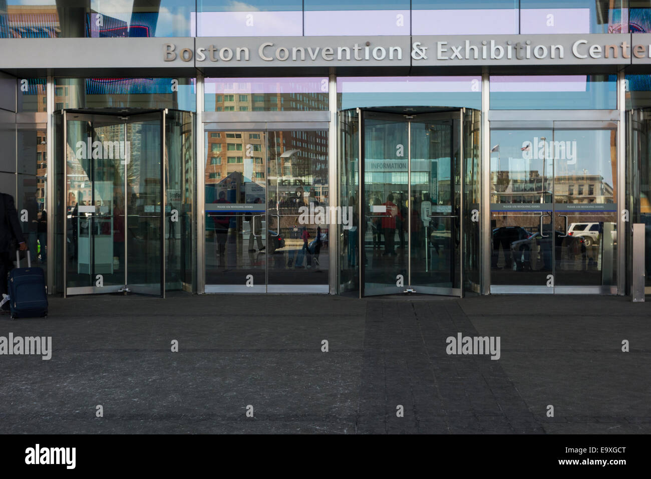 Boston Convention and Exhibition center MA Stock Photo - Alamy