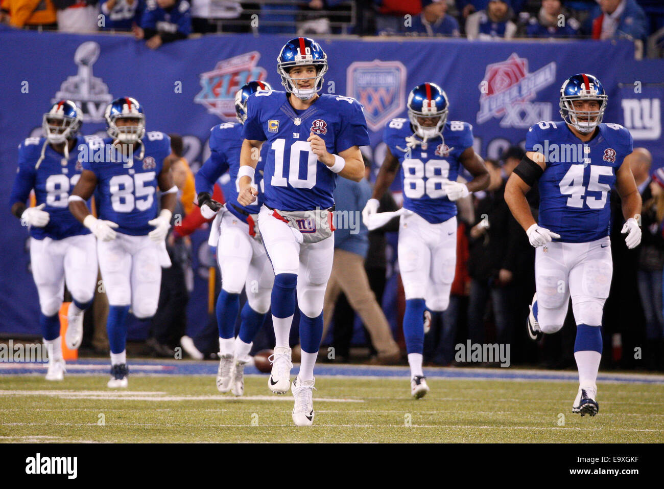 East Rutherford, New Jersey, USA. 3rd Nov, 2014. New York Giants ...