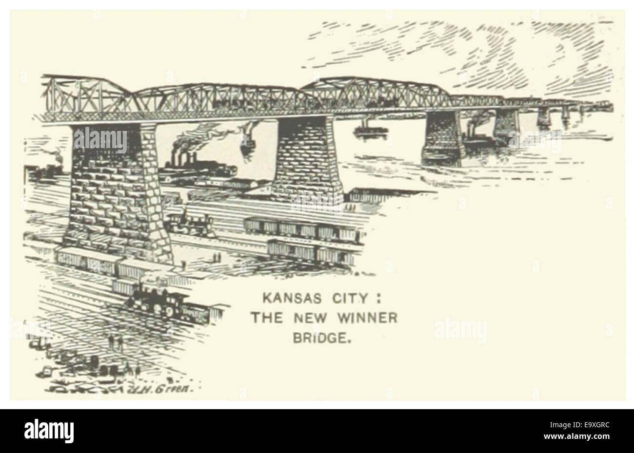 American city bridges Cut Out Stock Images & Pictures - Alamy