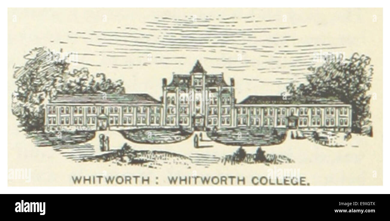 An 1891 illustration from US-MS (page 442), depicting Withworth College ...
