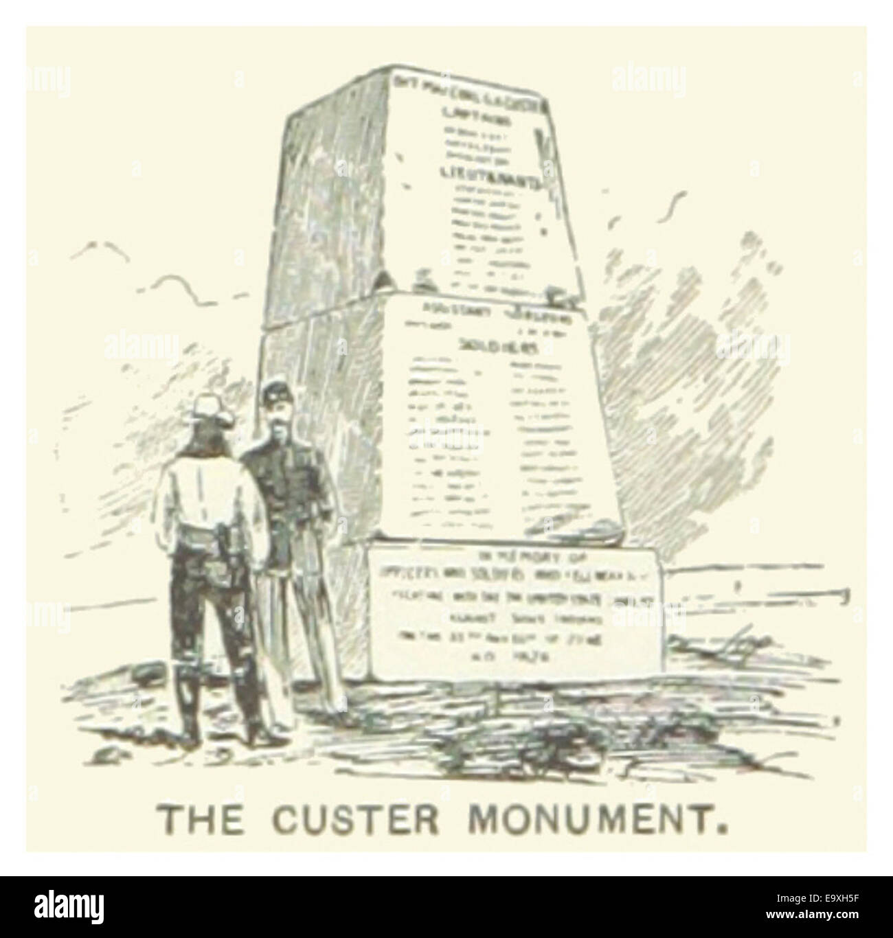 George armstrong custer hi-res stock photography and images - Alamy