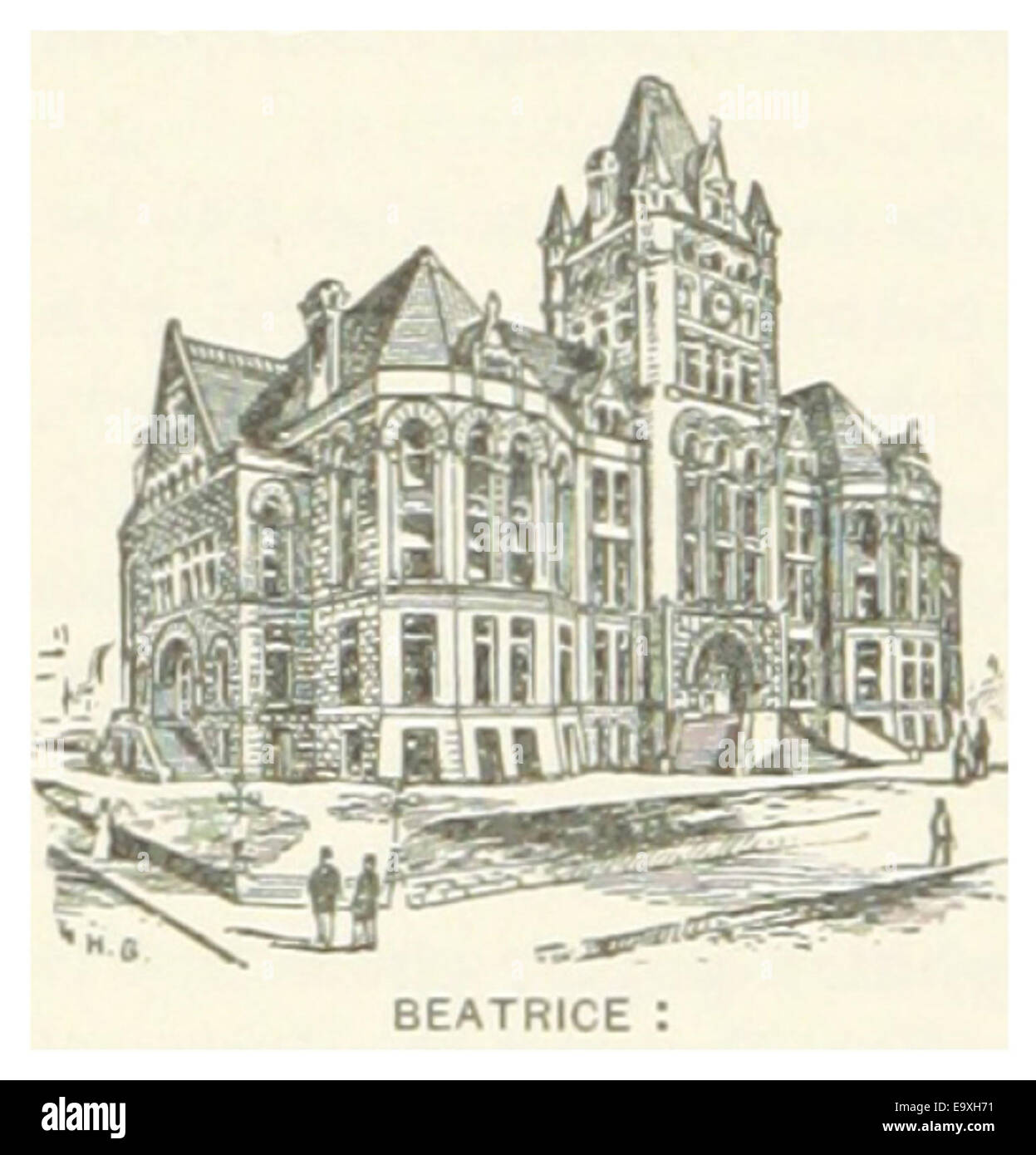 Map Of Beatrice High Resolution Stock Photography and Images - Alamy