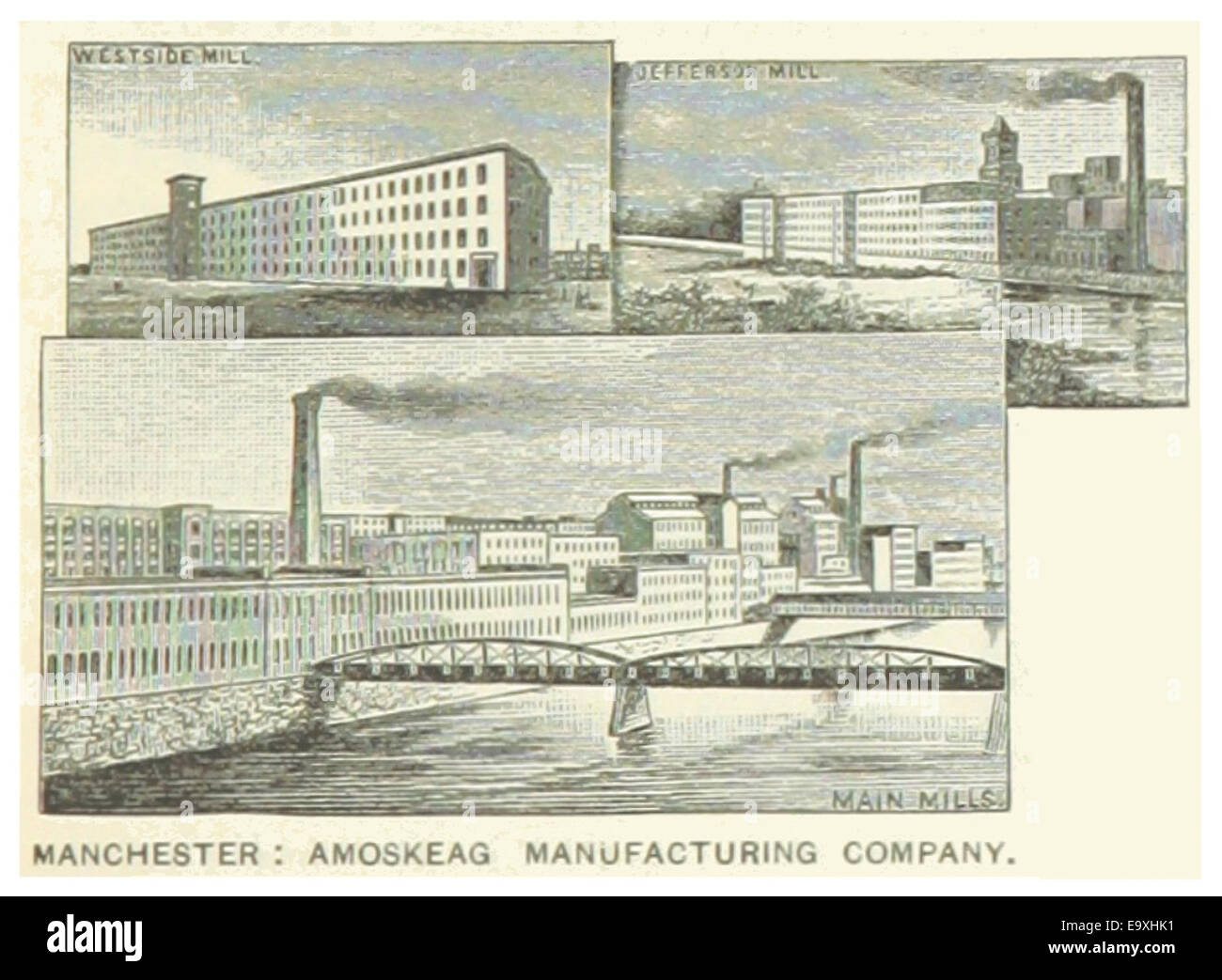 Manchester Vintage Map High Resolution Stock Photography and Images - Alamy