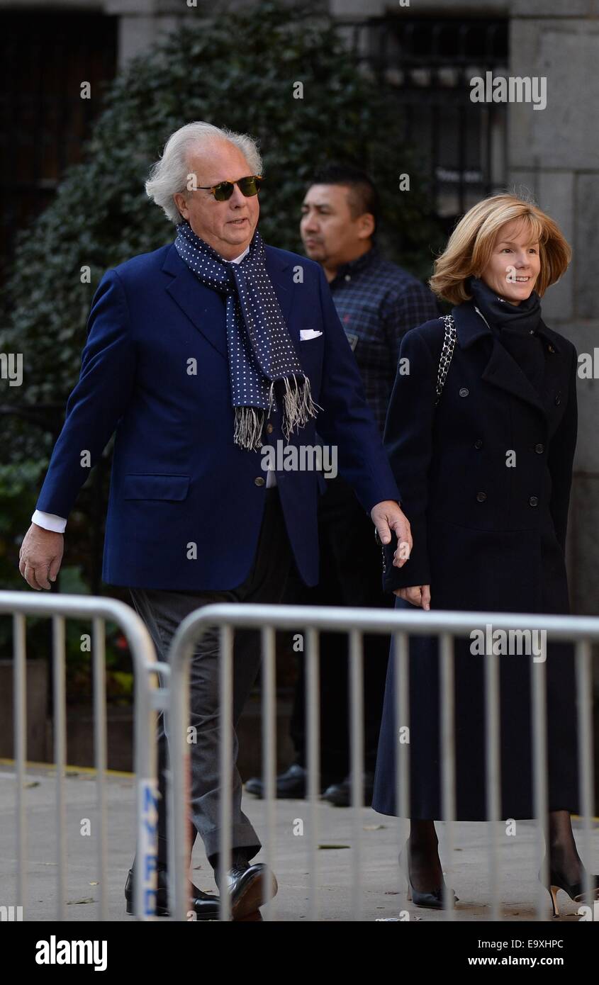 New York, NY, USA. 3rd Nov, 2014. Graydon Carter, Cynthia Williamson in ...