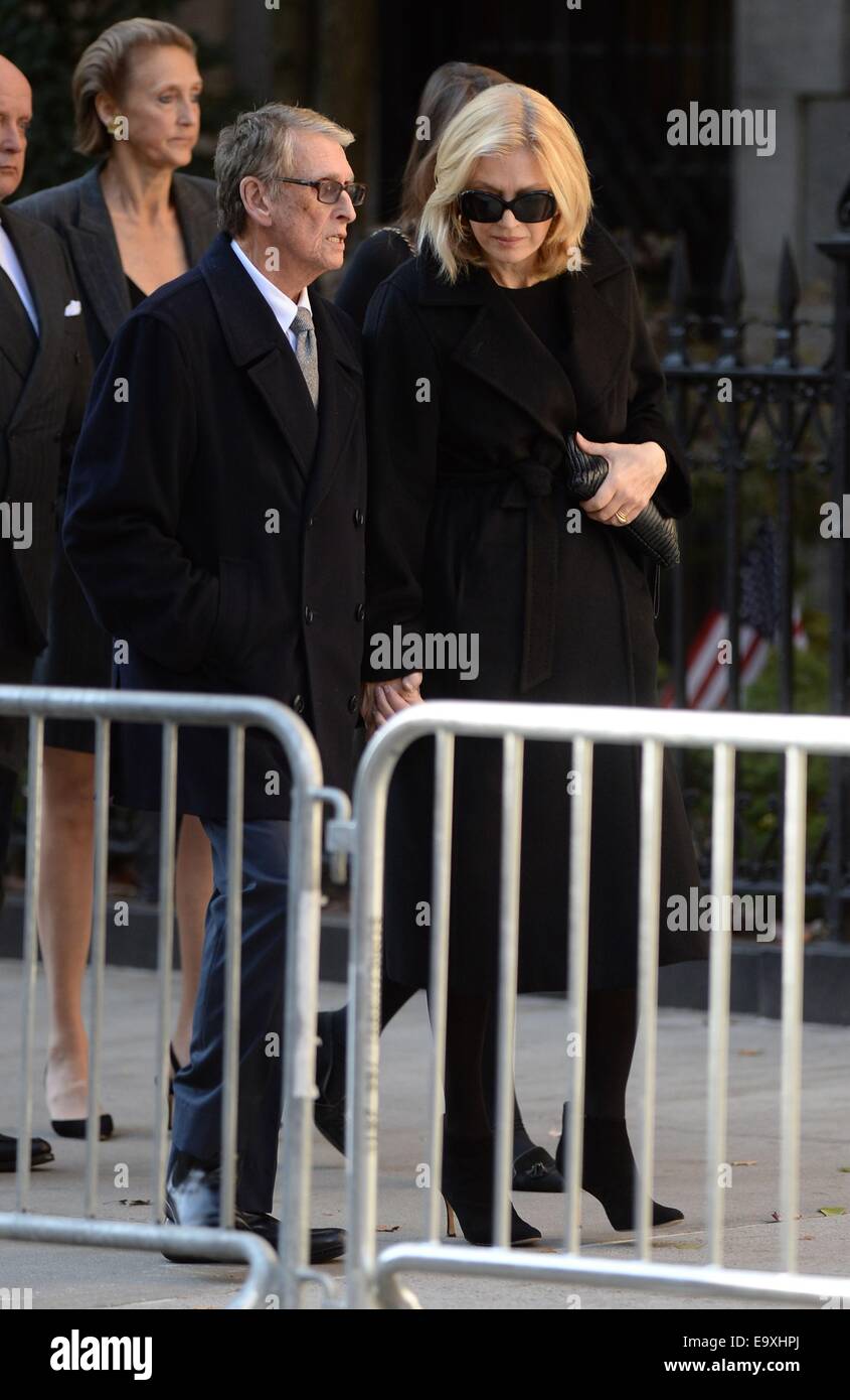 New York, NY, USA. 3rd Nov, 2014. Mike Nichols, Diane Sawyer in ...