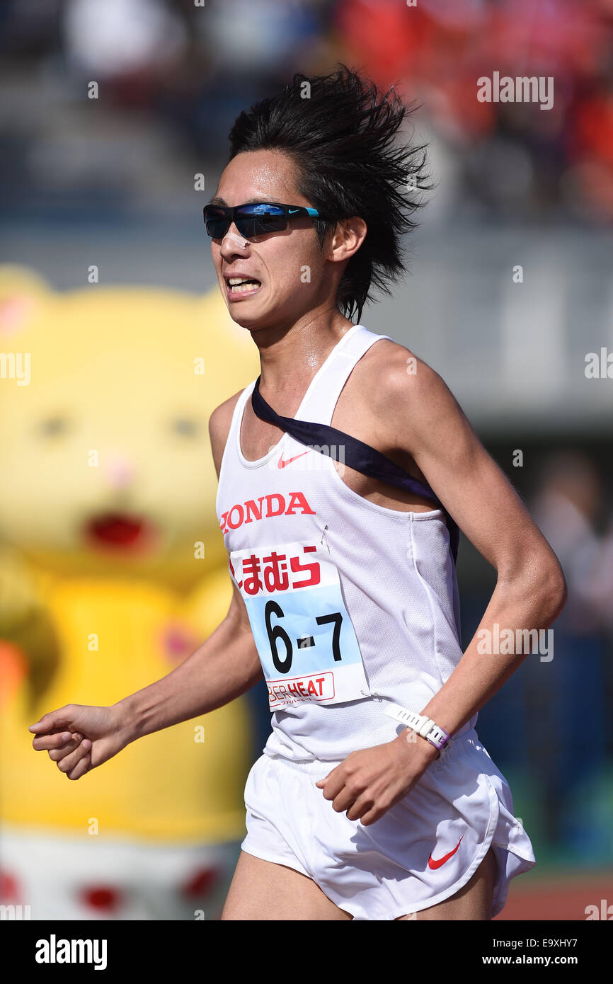 Kumagaya Athletic Stadium, Saitama, Japan. 3rd Nov, 2014. Hiroaki Sano, NOVEMBER 3, 2014 ...