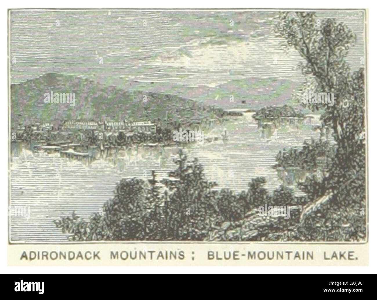 Adirondack mountains new york state Cut Out Stock Images & Pictures - Alamy