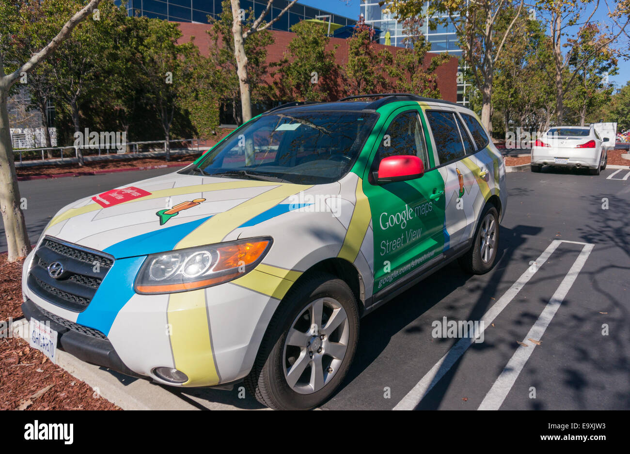 Google street view maps car hi-res stock photography and images - Alamy