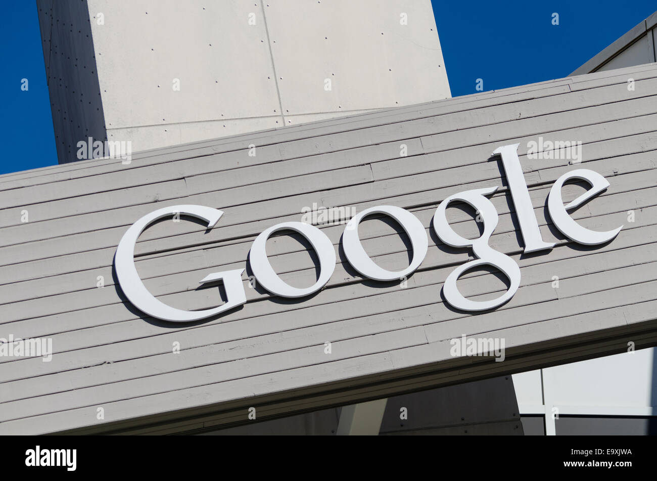 Exterior view of Google's Googleplex Corporate headquarters Stock Photo ...