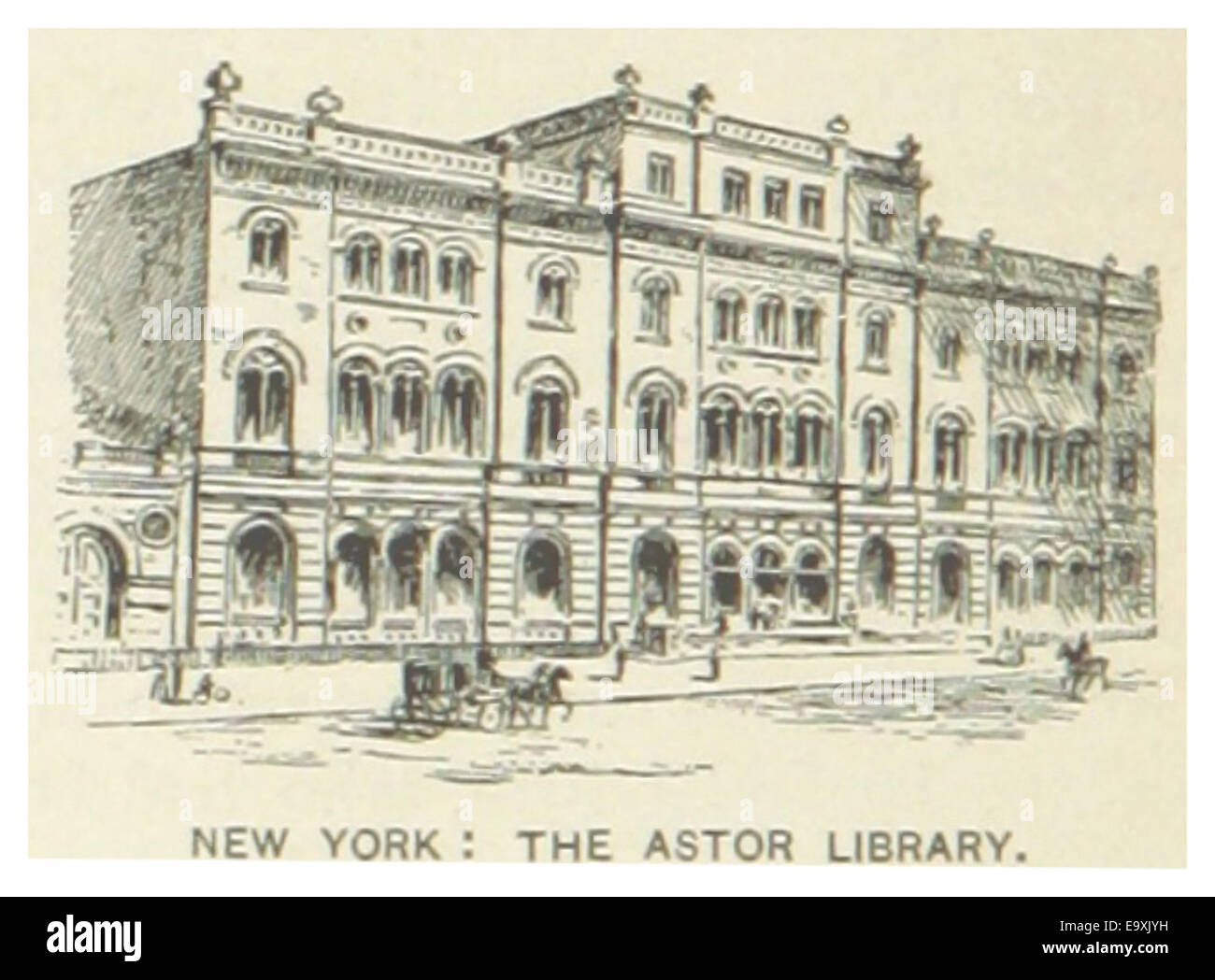 Public library in new Cut Out Stock Images & Pictures - Alamy