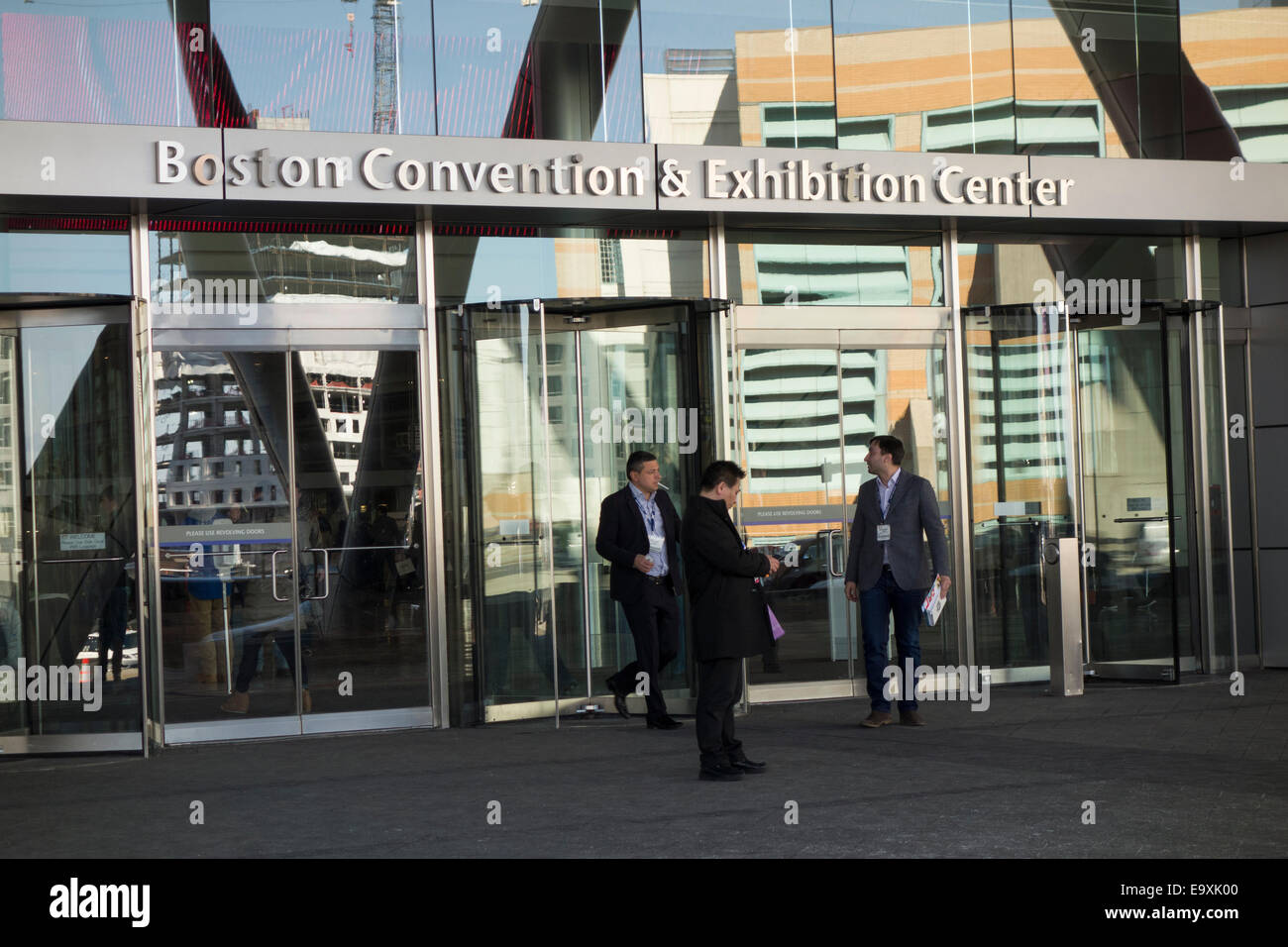 Boston Convention and Exhibition center MA Stock Photo - Alamy