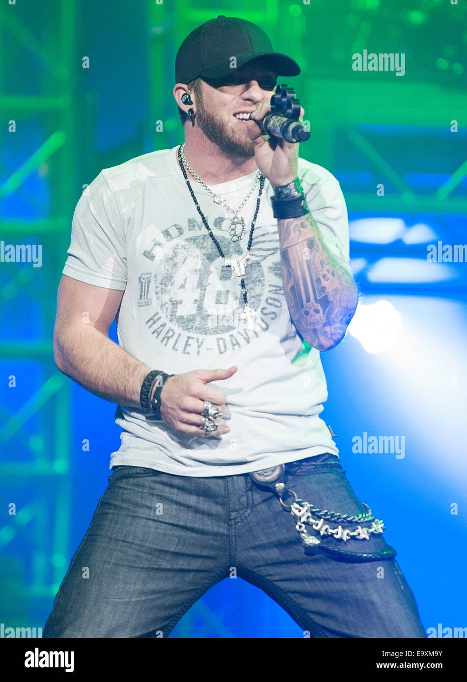Oct. 30, 2014 - Raleigh, North Carolina; USA - Musician BRANTLEY ...