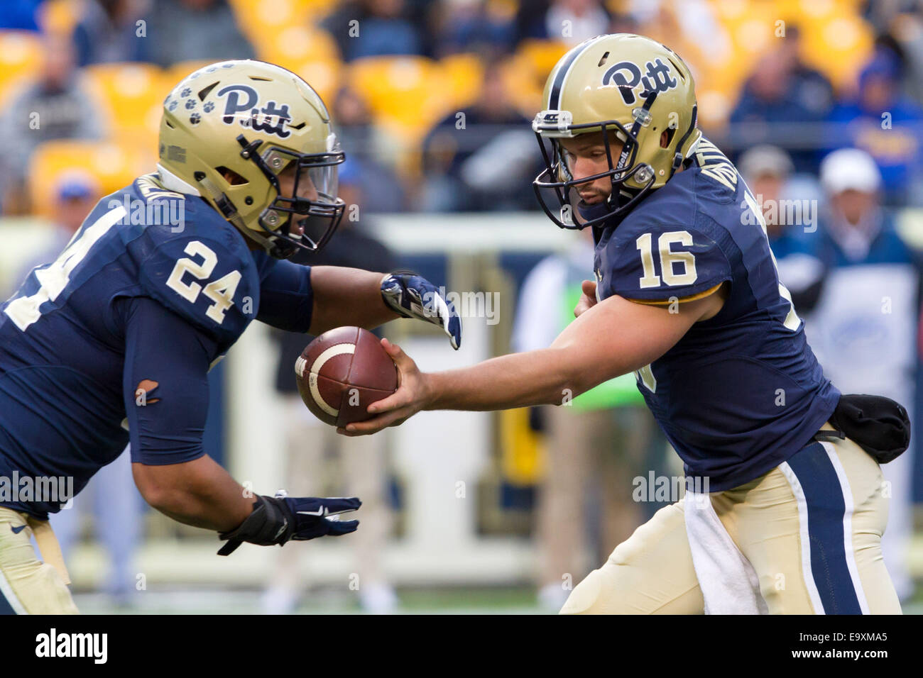 Pittsburgh, Pennsylvania, USA. 1st Nov, 2014. Pittsburgh QB CHAD VOYTIK ...