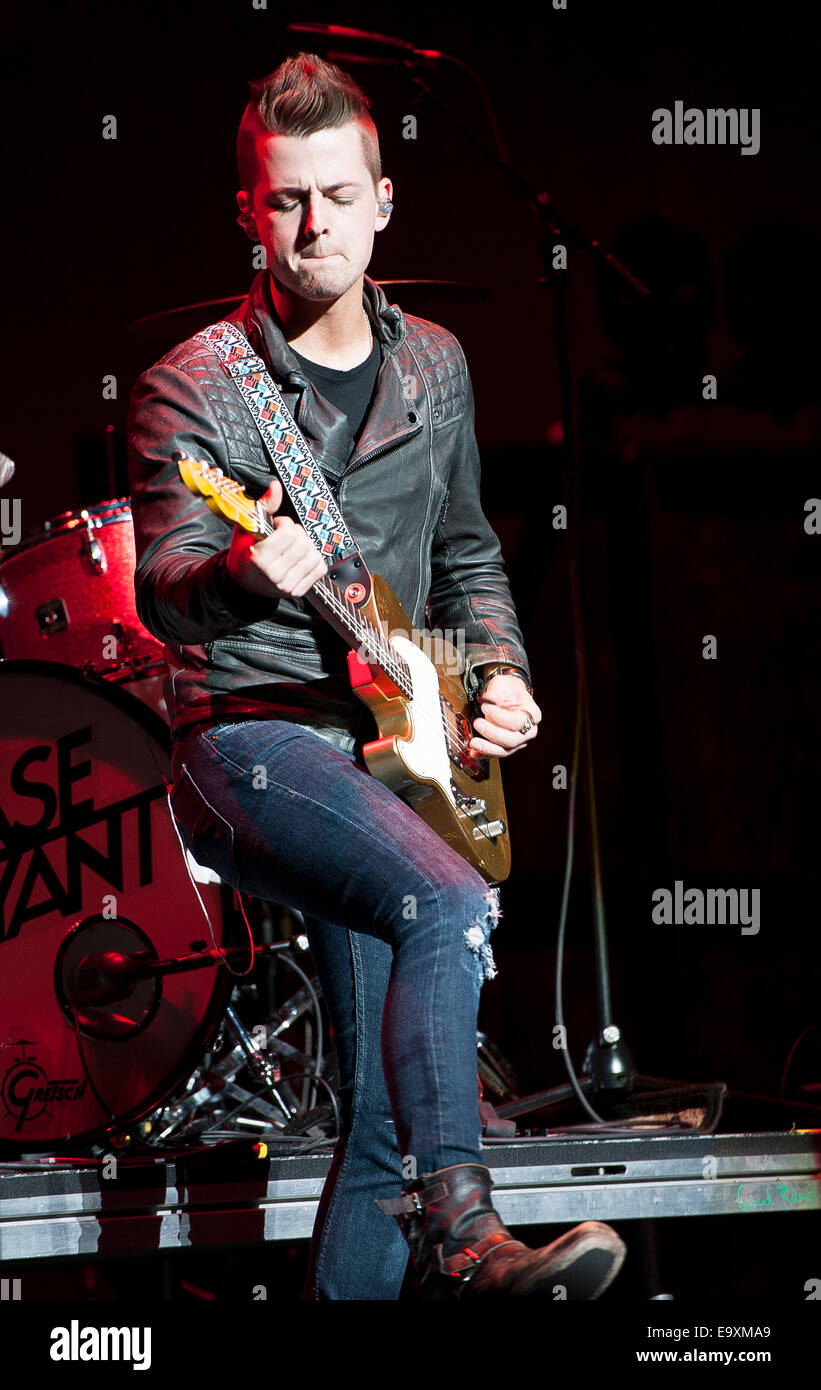 Oct. 30, 2014 - Raleigh, North Carolina; USA - Musician CHASE BRYANT ...