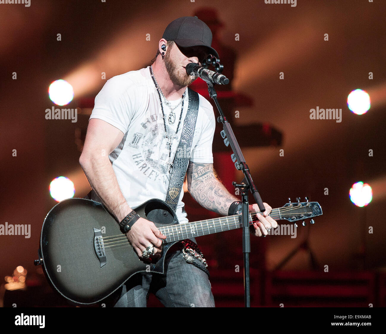 Oct. 30, 2014 - Raleigh, North Carolina; USA - Musician BRANTLEY ...